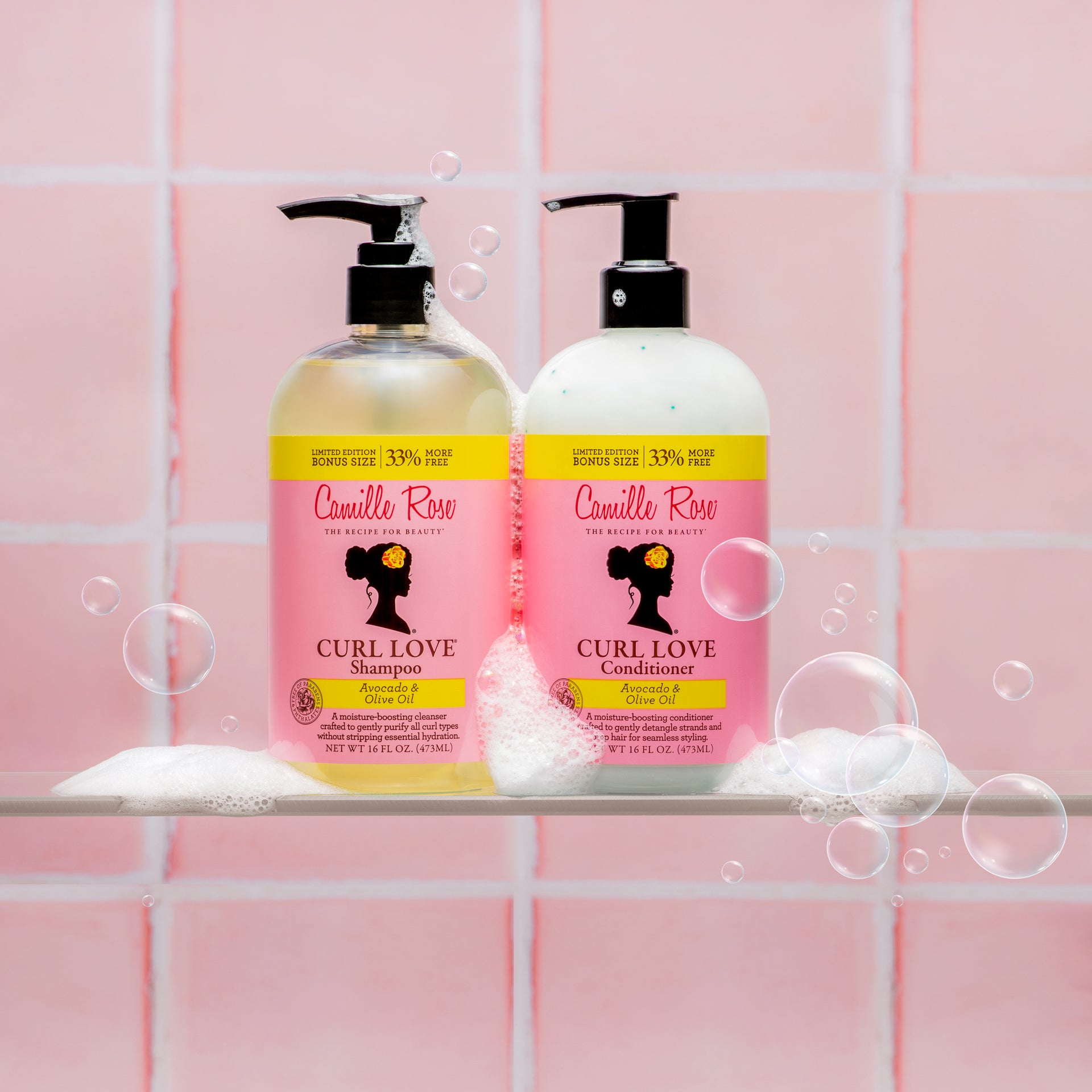 Curl Love Moisturizing Conditioner for Curly Hair - Camille Rose ...