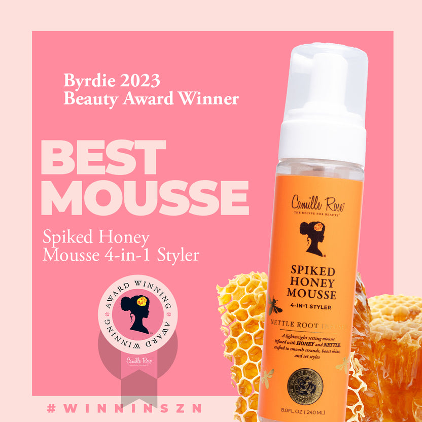 Spiked Honey Mousse 4-in-1 Styler – Camille Rose Naturals