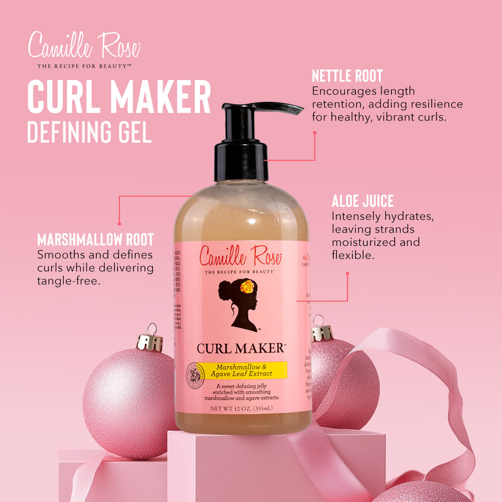 Curl Maker Hair Defining Gel – Camille Rose Naturals