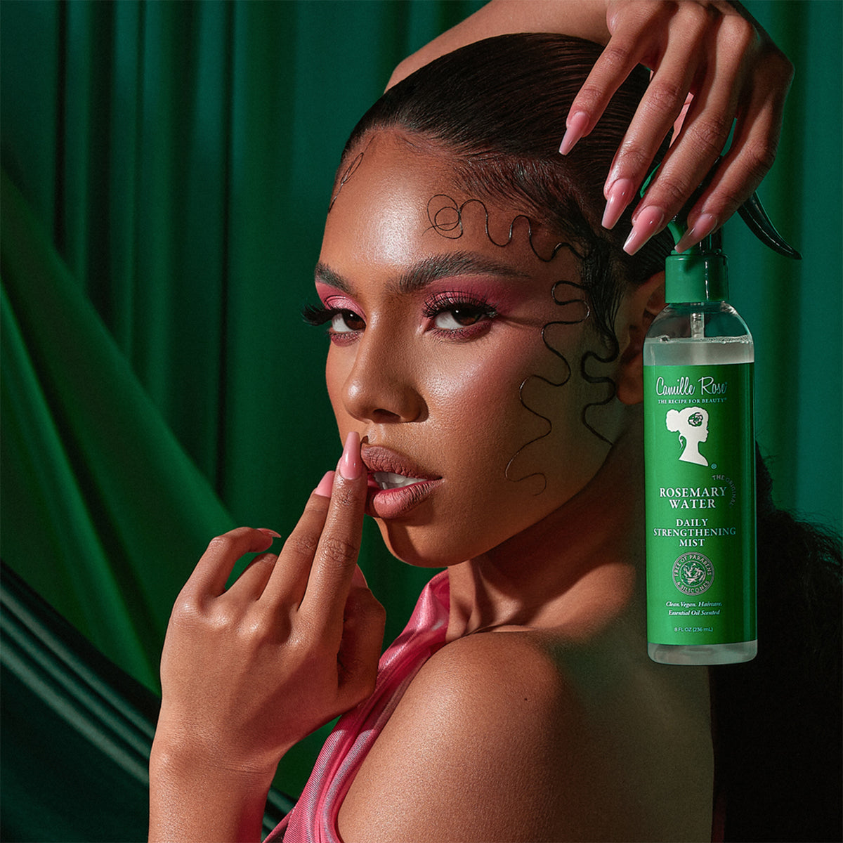 Rosemary Hair Spray Strengthening Mist – Camille Rose Naturals